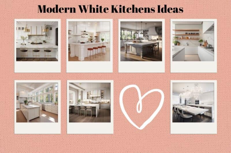 30 Modern White kitchen ideas for your dream kitchen - Unique Design Blog