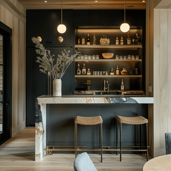 6 Design Techniques to create a luxury Home Bar : 27 Design Ideas ...