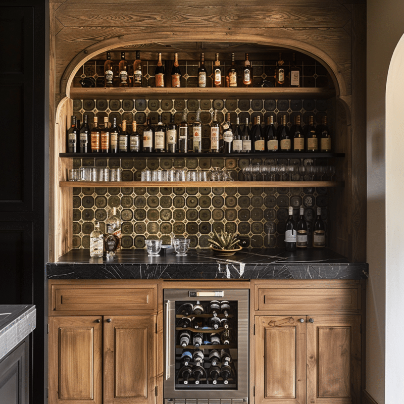 6 Design Techniques to create a luxury Home Bar : 27 Design Ideas ...