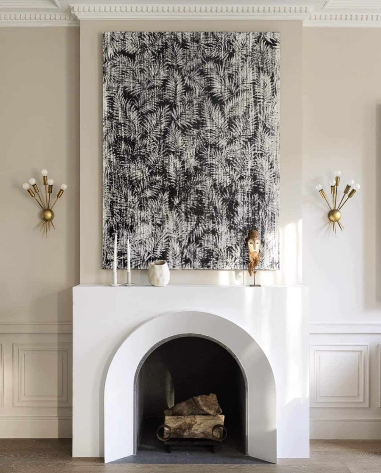 27 Inspiring ideas for adding Art over Fireplace - Unique Design Blog