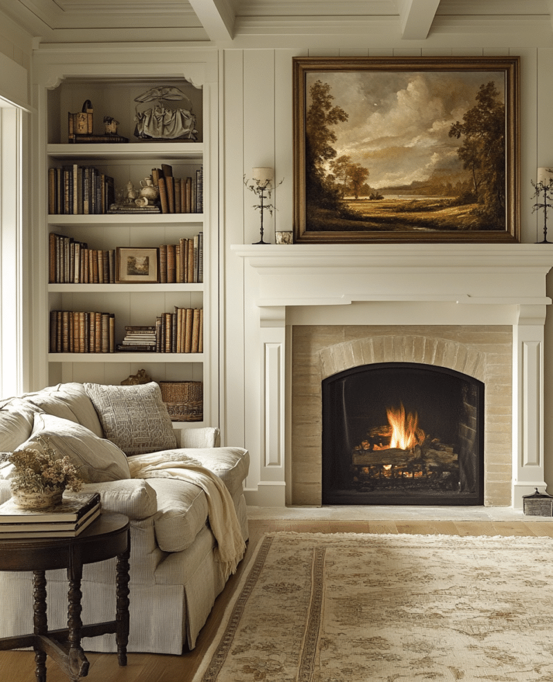27 Inspiring ideas for adding Art over Fireplace - Unique Design Blog