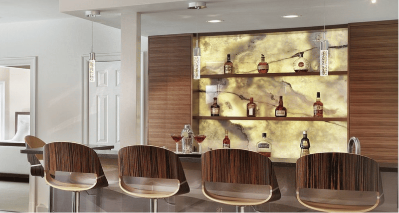 6 Design Techniques to create a luxury Home Bar : 27 Design Ideas ...