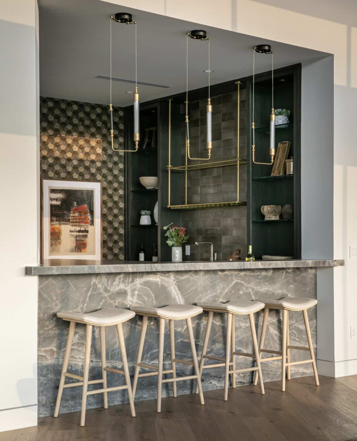 6 Design Techniques to create a luxury Home Bar : 27 Design Ideas ...