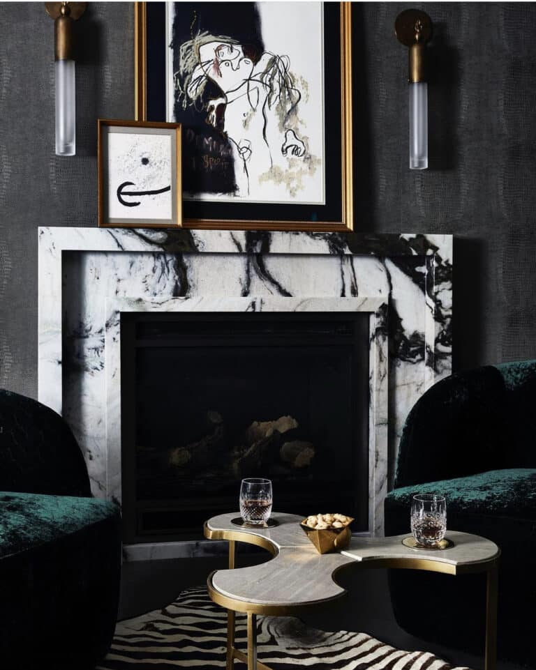 30 Stylish Fireplace Ideas to help you design instantly - Unique Design ...