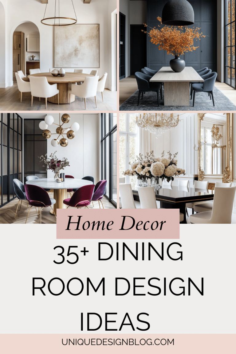 40 Dining room design ideas that you need to see - Unique Design Blog