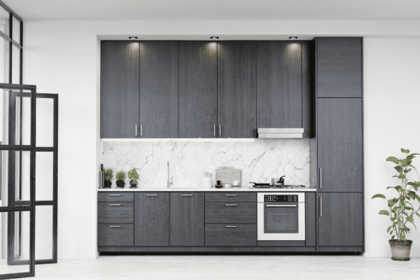 6 Easy Tips for Designing a Chic Small Black Kitchen : Gorgeous Design ...