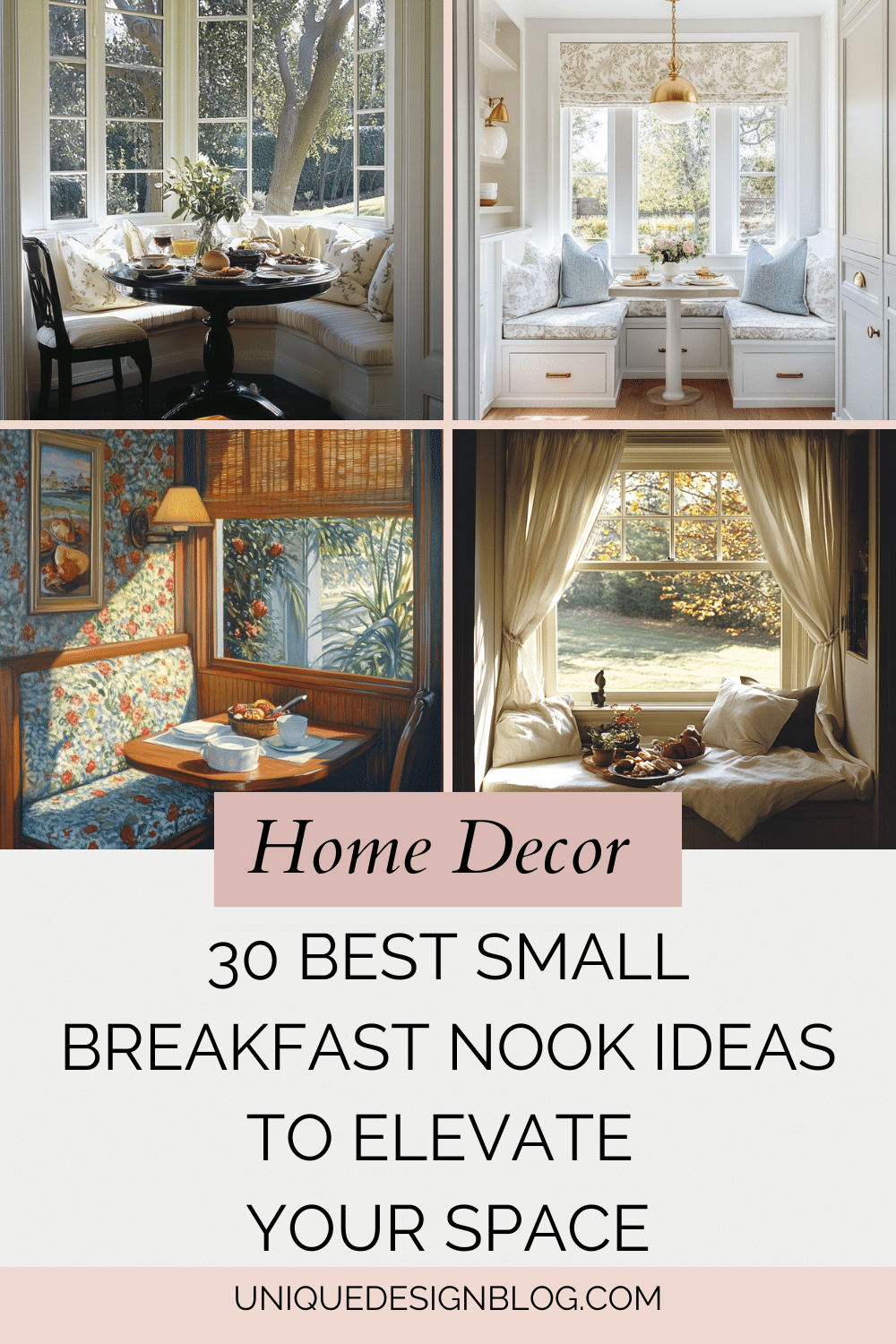 30 Best Small Breakfast Nook Ideas to Elevate Your Space - Unique ...