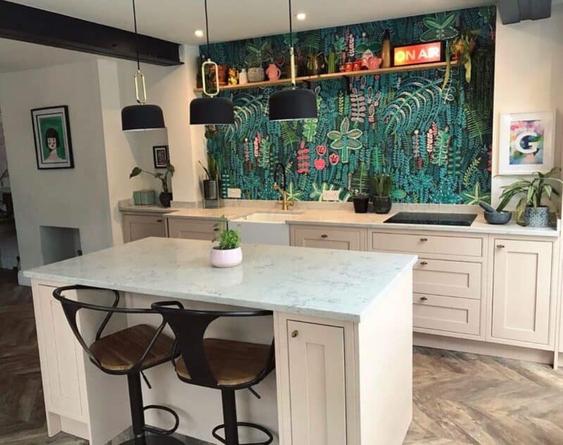 40 Stunning Kitchen Accent Wall Ideas for Any Design Style - Unique ...