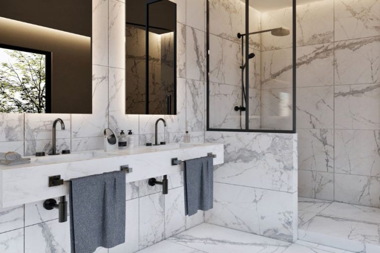 How to Pick : Horizontal vs Vertical Bathroom Tiles - Unique Design Blog