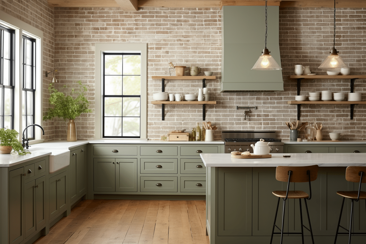 Top Brick Backsplashes : Timeless Kitchen Design Ideas - Unique Design Blog