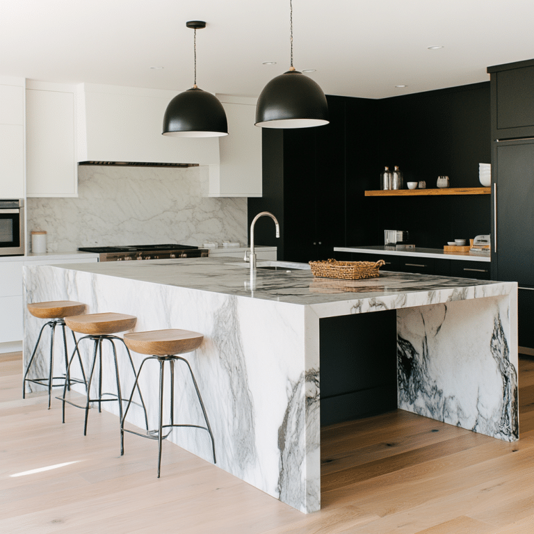 Waterfall Countertops: Best Guide - Unique Design Blog