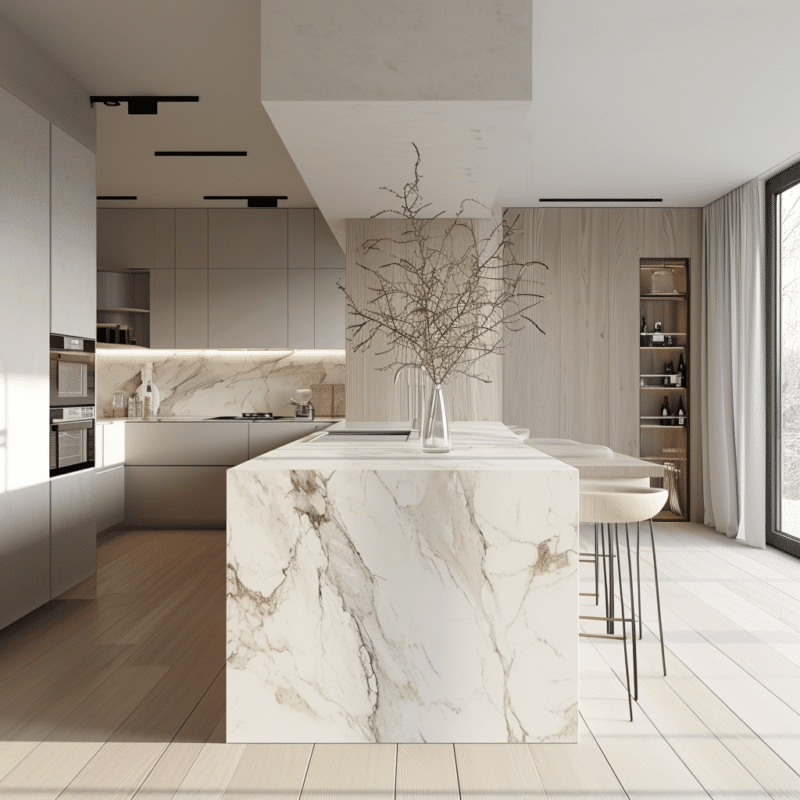 Waterfall Countertops: Best Guide - Unique Design Blog