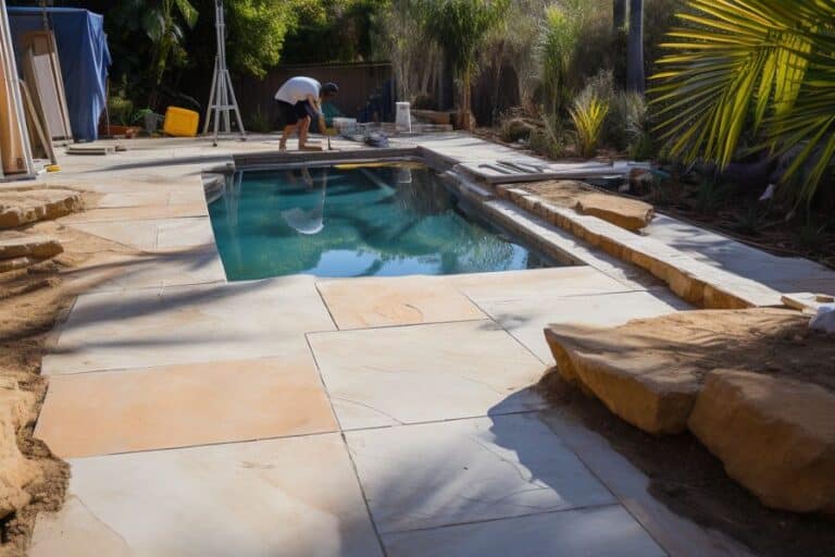 Natural Pavers: Slate Vs Sandstone Pool Decks - Unique Design Blog