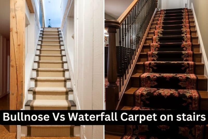 Bullnose Vs Waterfall Carpet on stairs: Easy Guide - Unique Design Blog