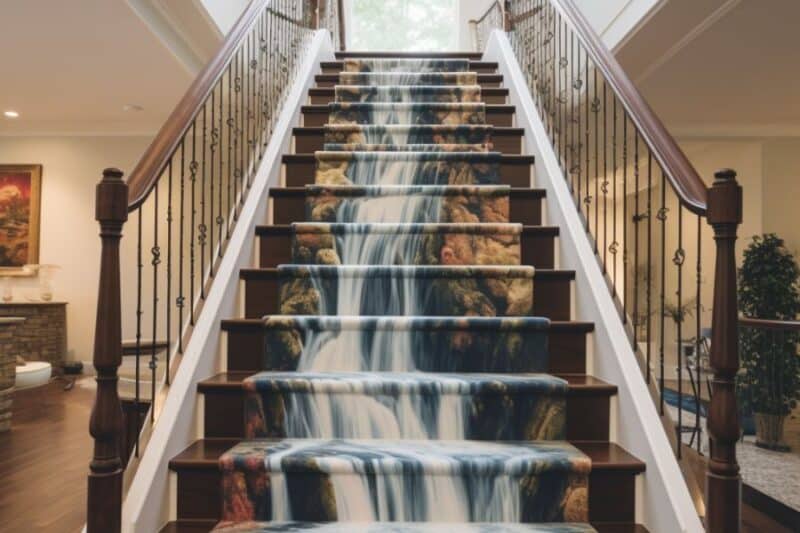 Bullnose Vs Waterfall Carpet on stairs: Easy Guide - Unique Design Blog