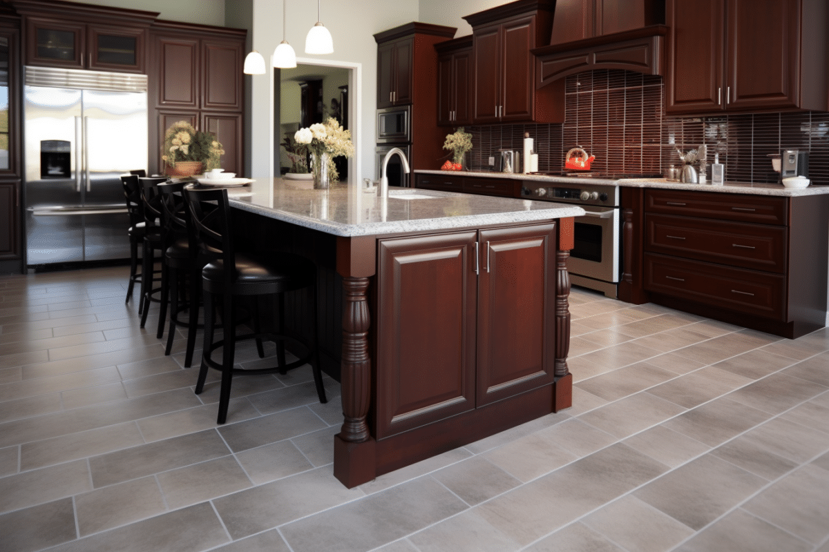 Ways to Update and Modernize Cherry Cabinets in Kitchen - Unique Design ...