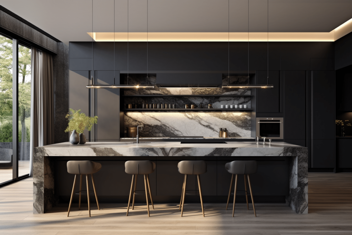 Choosing the best marble for Kitchen Countertop - Unique Design Blog