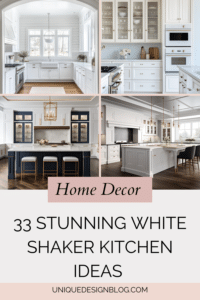 33 Stunning White Shaker kitchen ideas with pictures - Unique Design Blog
