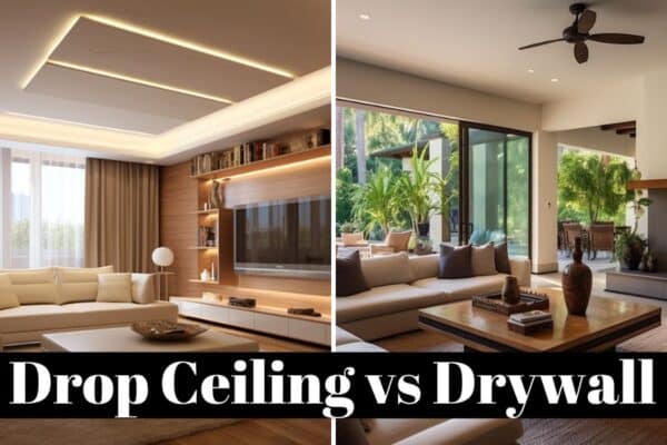 Drop ceiling vs Drywall ceiling : Which is better - Unique Design Blog