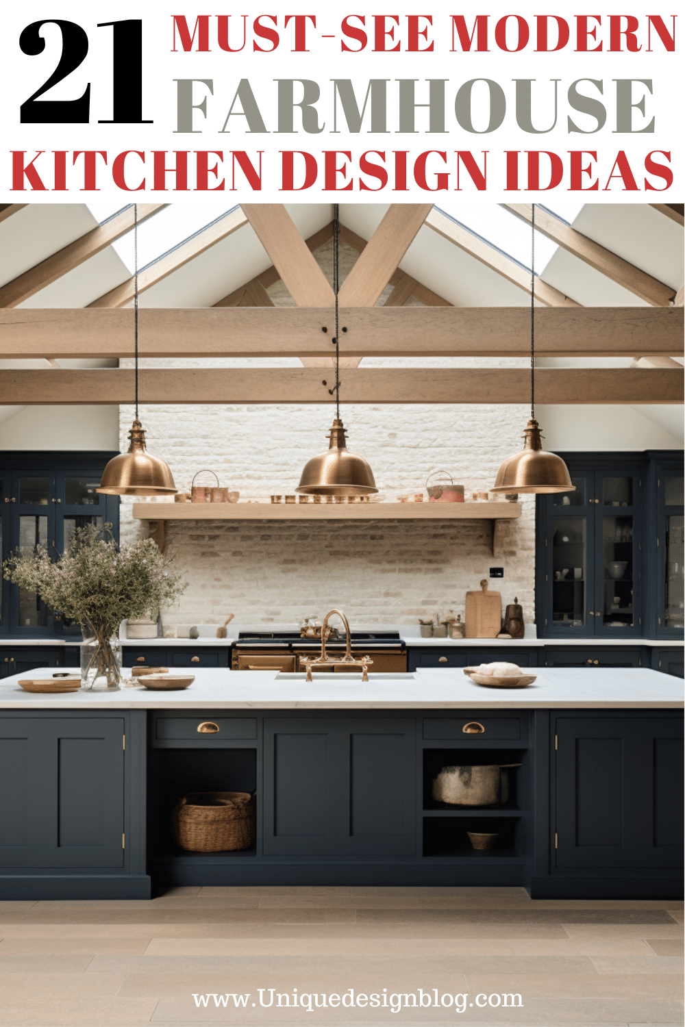 21 Modern Farmhouse kitchen Design ideas - Unique Design Blog