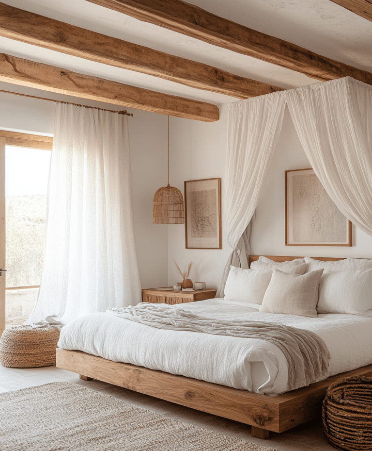 27 Cozy Earthy Bedroom Design Ideas - Unique Design Blog