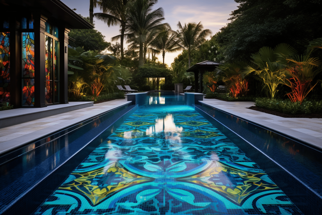 How to choose the best color for Pool waterline tile - Unique Design Blog