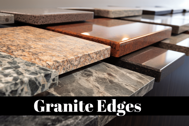 Top options of granite edges for kitchen countertops - Unique Design Blog