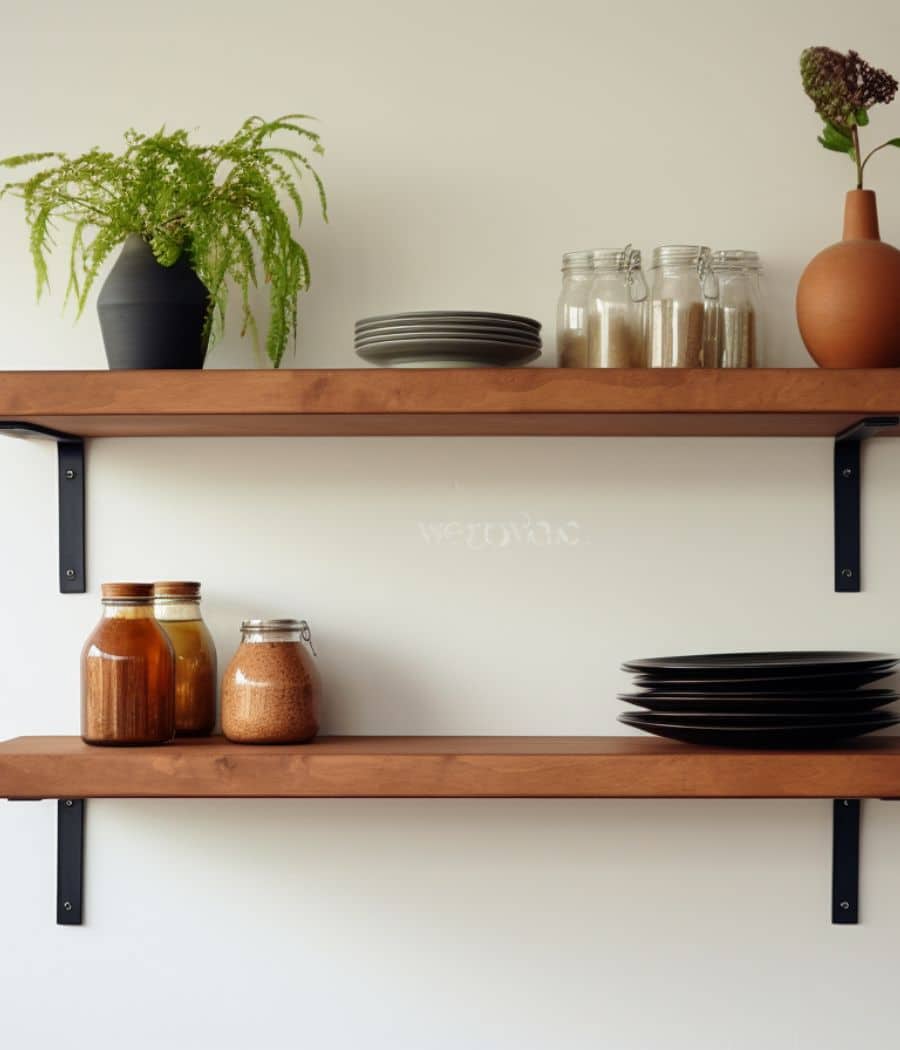 Best Guide to How deep should Kitchen shelves be - Unique Design Blog