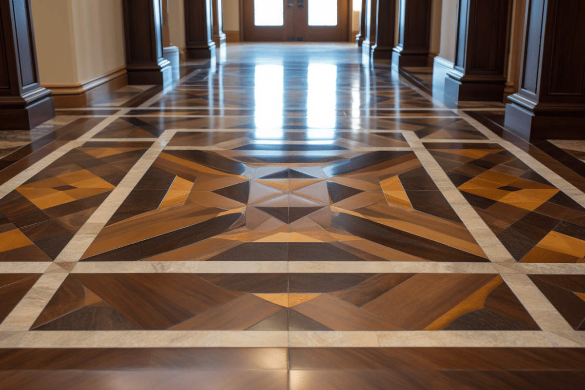 How to combine tile and wood flooring: Transition ideas - Unique Design ...