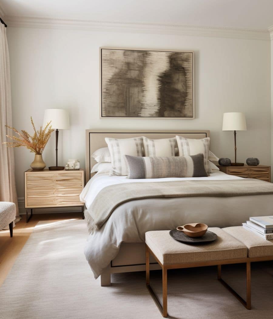 30 Cozy Neutral Bedrooms ideas you will love to copy - Unique Design Blog