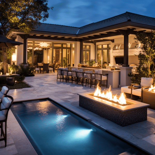 30 Stunning backyard pool and kitchen ideas to copy - Unique Design Blog