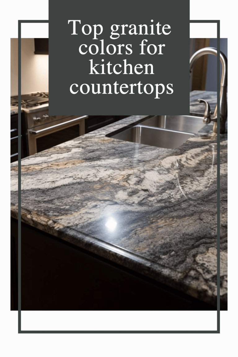 Most Popular granite colors for kitchen countertops - Unique Design Blog