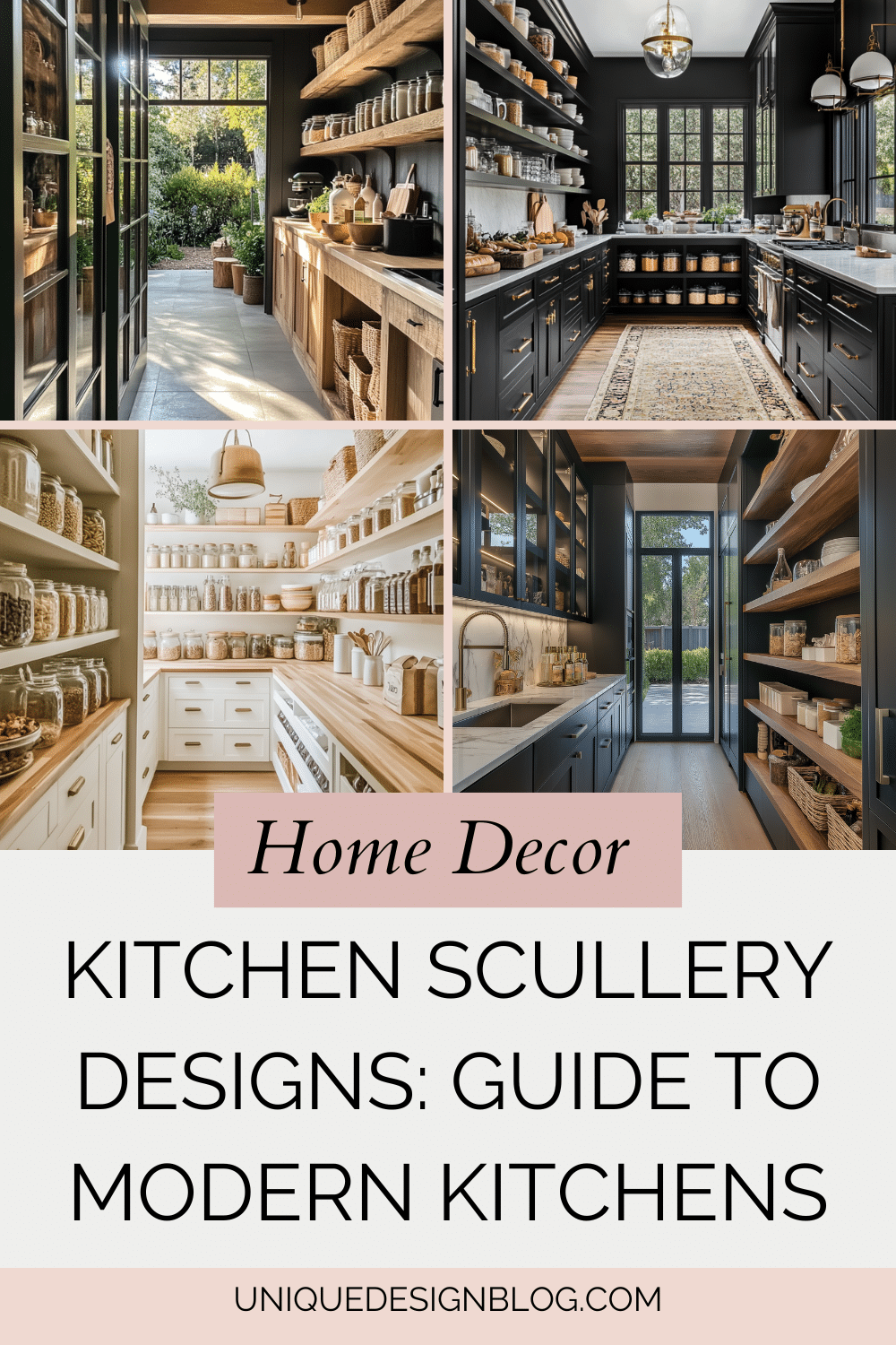 Kitchen Scullery designs: Guide to modern kitchens - Unique Design Blog