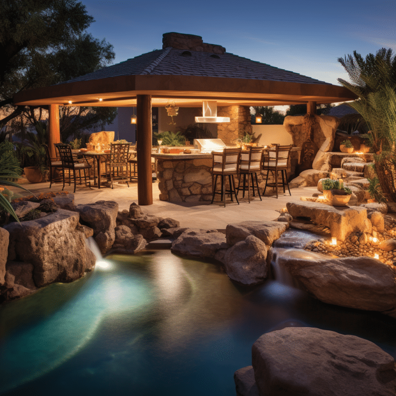 30 Stunning backyard pool and kitchen ideas to copy - Unique Design Blog