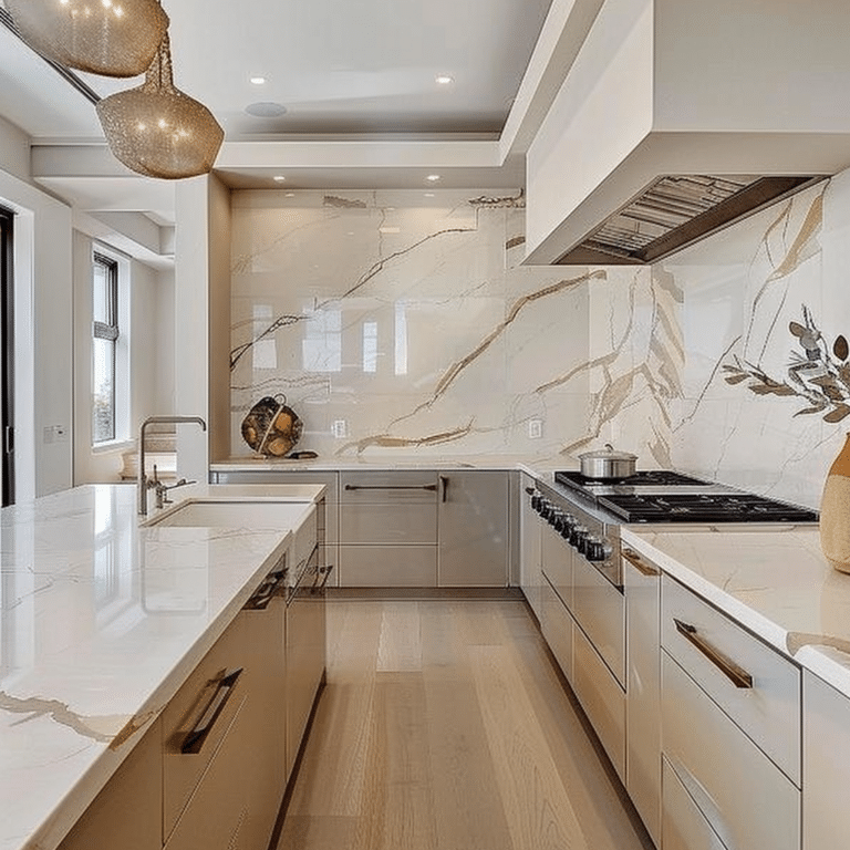 Guide to Full height backsplash: 21 design Ideas - Unique Design Blog