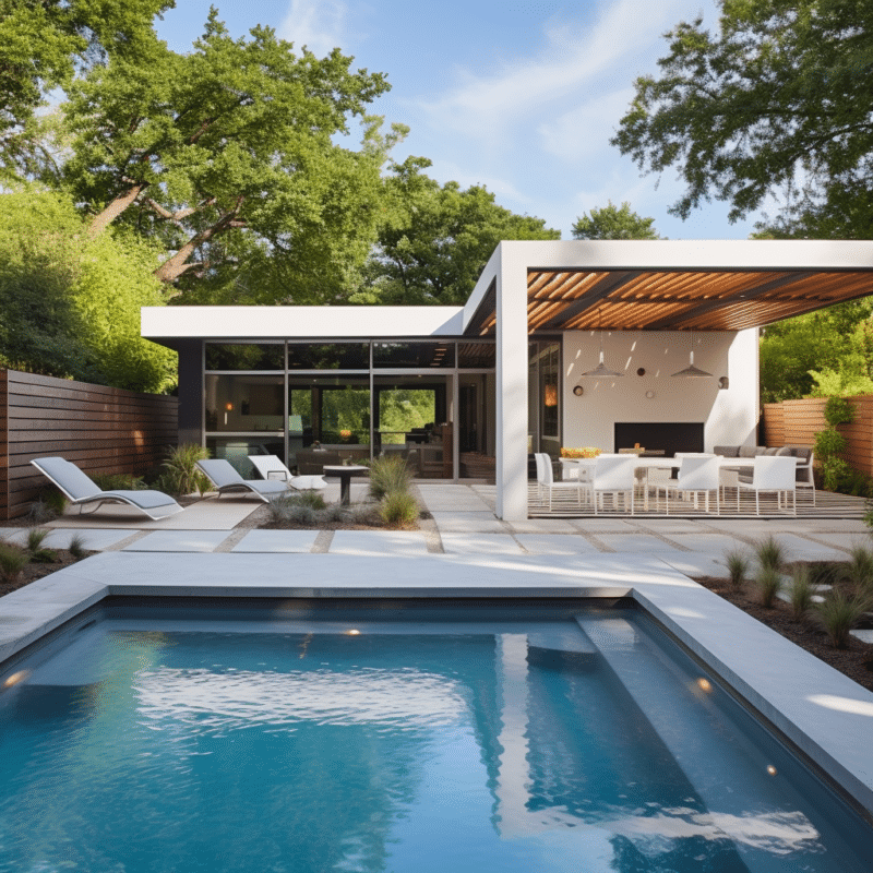 30 Stunning backyard pool and kitchen ideas to copy - Unique Design Blog