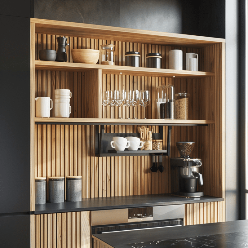 21 Best coffee bar ideas for kitchen counter - Unique Design Blog