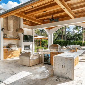 40 Modern Florida outdoor kitchen design ideas - Unique Design Blog
