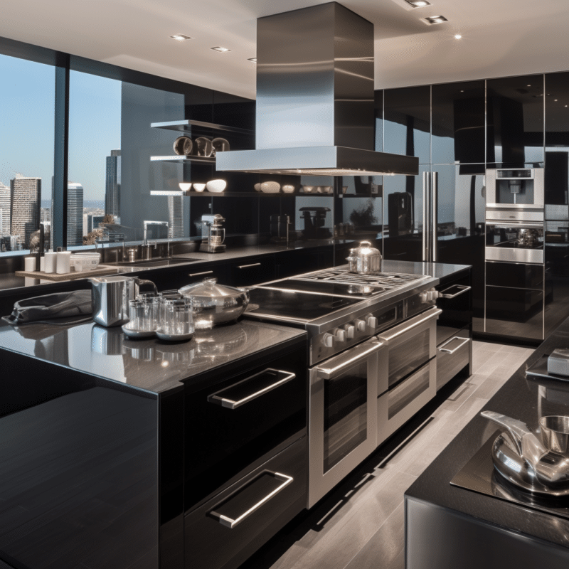 30 Kitchens designs with dark cabinets to inspire you - Unique Design Blog