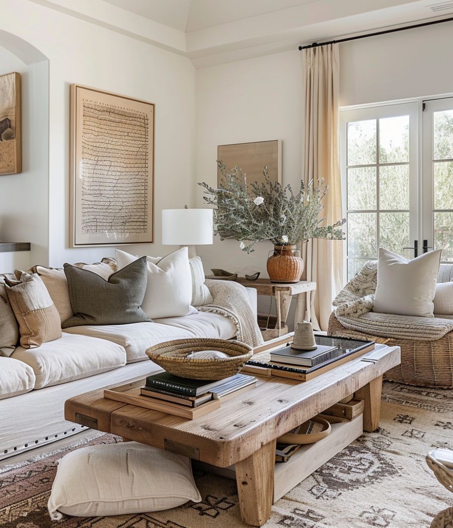 Harmony at Home: 30 Earthy Living Room Designs for Ultimate Relaxation ...