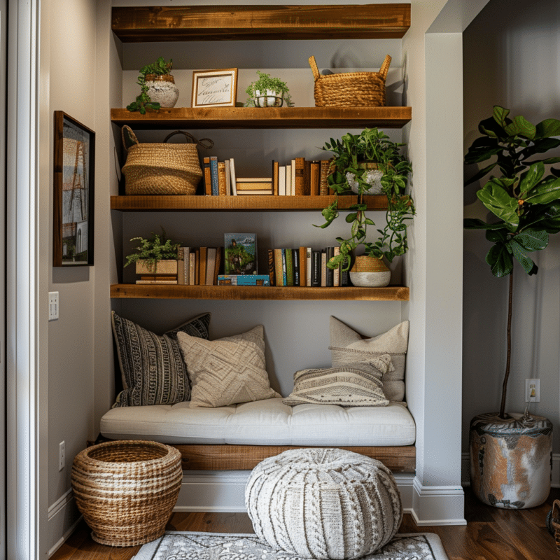 21 Stunning & Chic Cozy Reading Nook Ideas that you need to see - Unique Design Blog