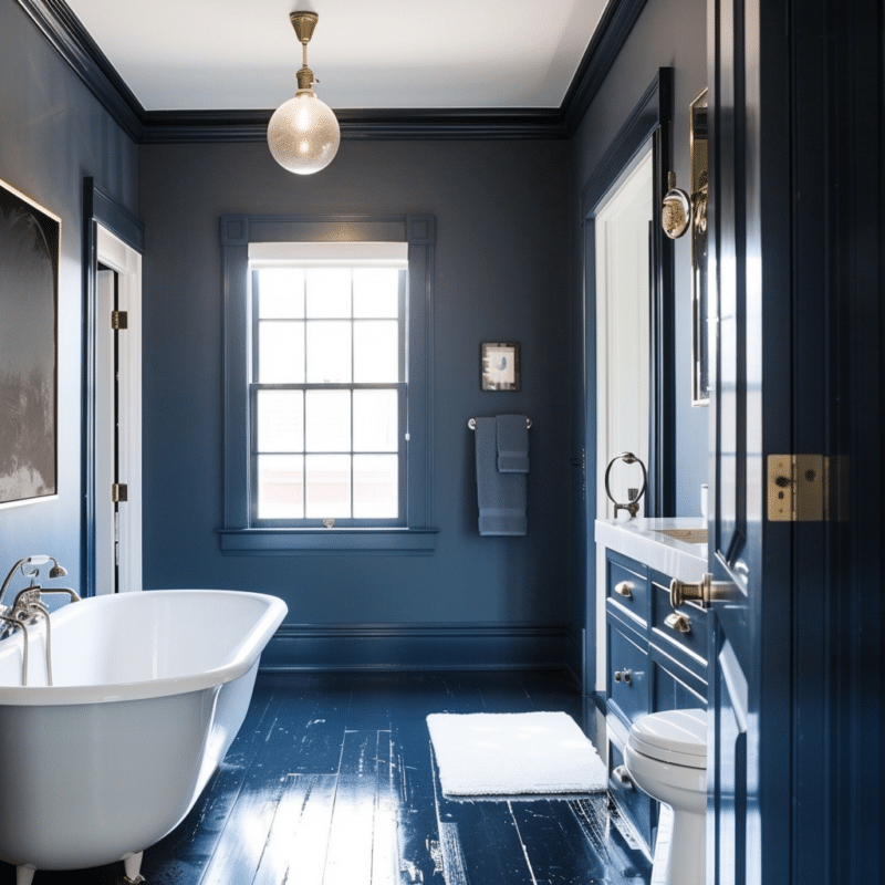 25 Bold and beautiful Dark bathroom Floor ideas that will Wow you ...