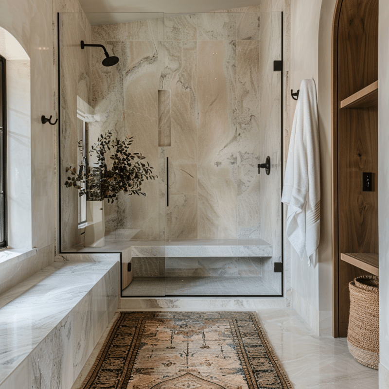 25 Functional and Stylish: Walk-In Shower with Bench Ideas - Unique ...