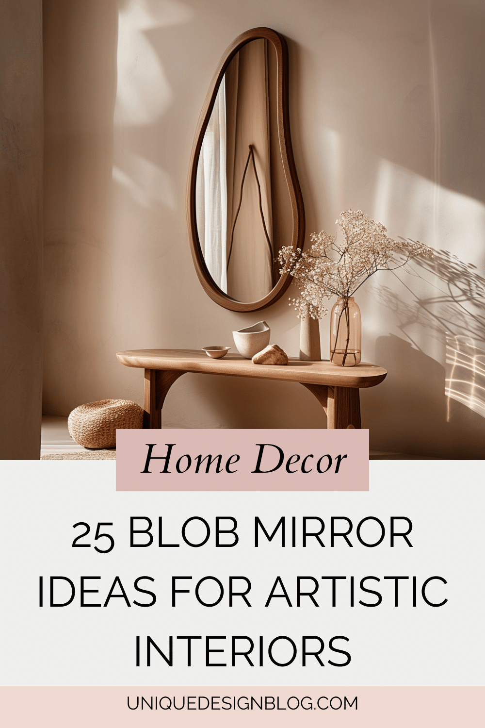 Add Flair to Your Walls: 25 Blob Mirror Ideas for Artistic Interiors ...