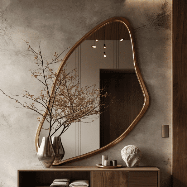 Add Flair to Your Walls: 25 Blob Mirror Ideas for Artistic Interiors ...