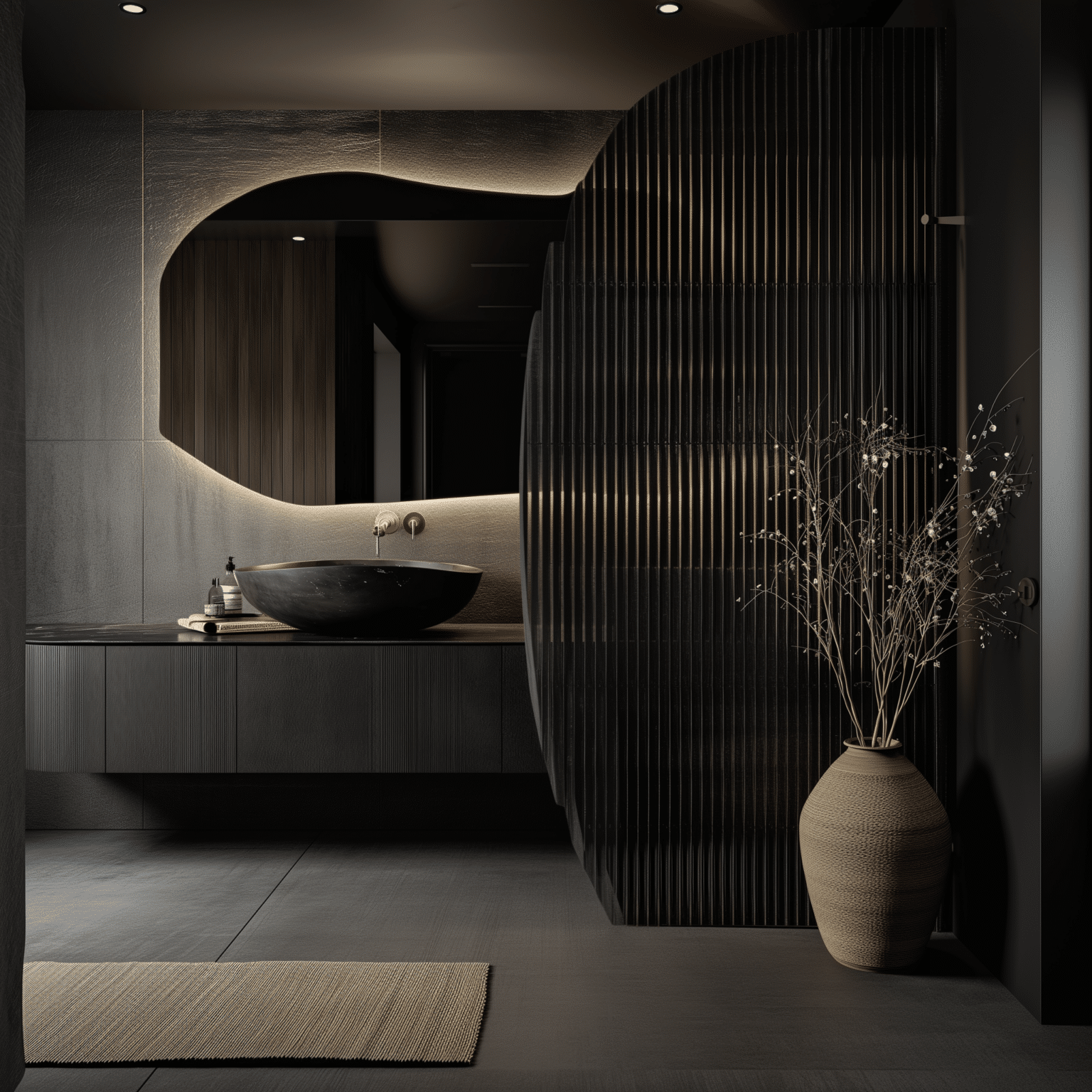 Add Flair to Your Walls: 25 Blob Mirror Ideas for Artistic Interiors ...