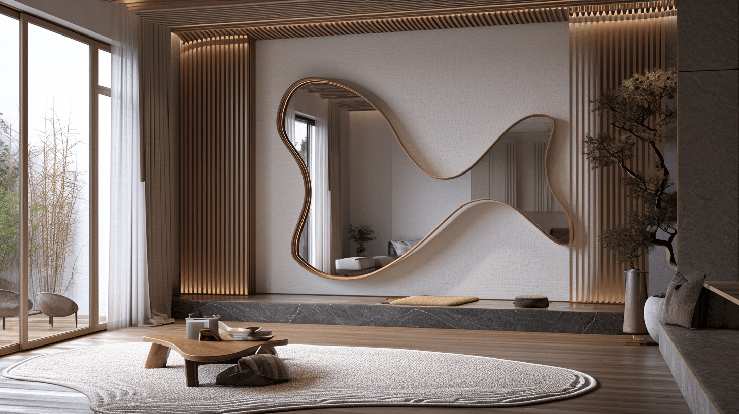 Add Flair to Your Walls: 25 Blob Mirror Ideas for Artistic Interiors ...