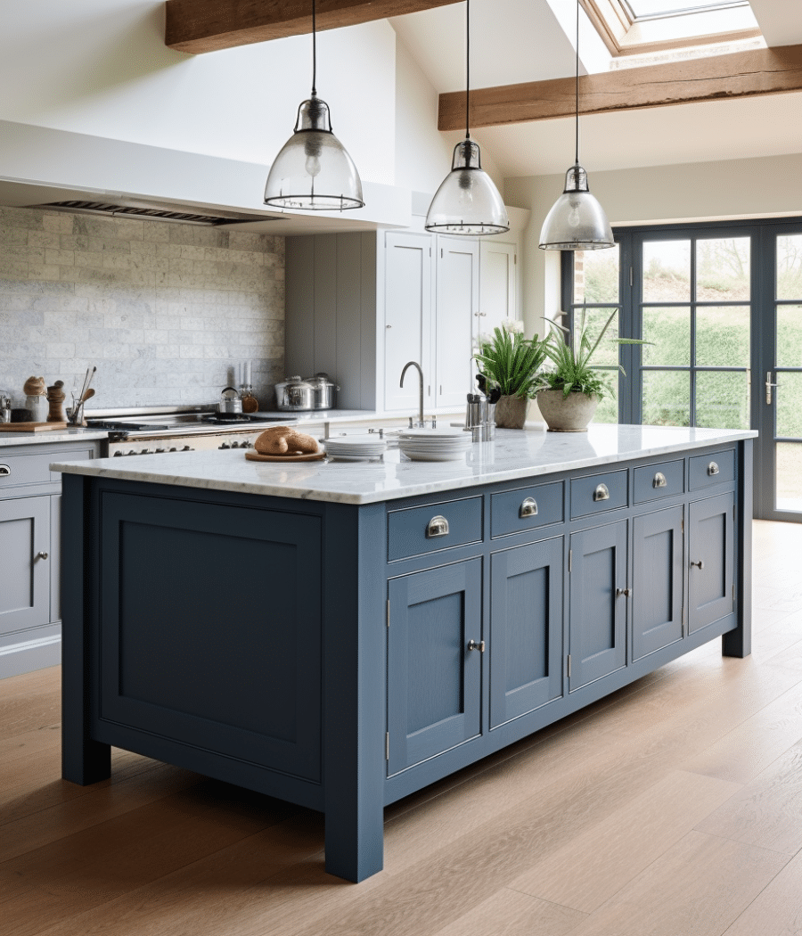 Get Inspired: 30 Blue Kitchen Ideas You’ll Love - Unique Design Blog