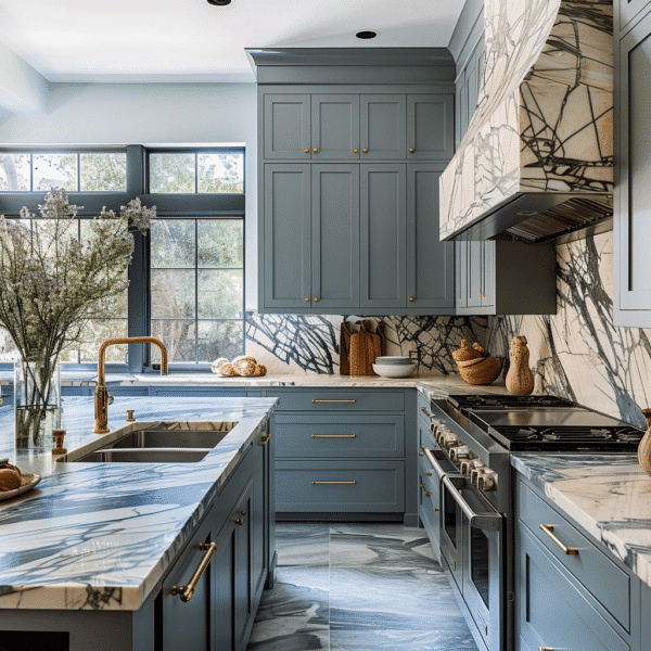 Get Inspired: 30 Blue Kitchen Ideas You’ll Love - Unique Design Blog