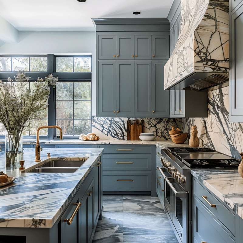 Get Inspired: 30 Blue Kitchen Ideas You’ll Love - Unique Design Blog